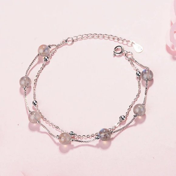 Jewelry | New Silver Simple Double Chain Bracelet | Poshmark